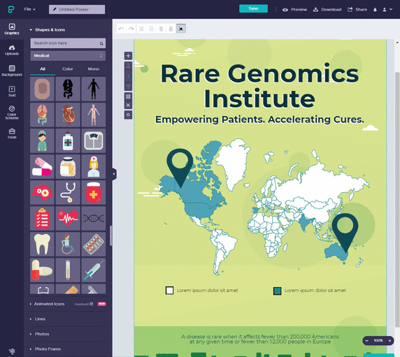Piktochart | Brigham | Journal of the Medical Library Association
